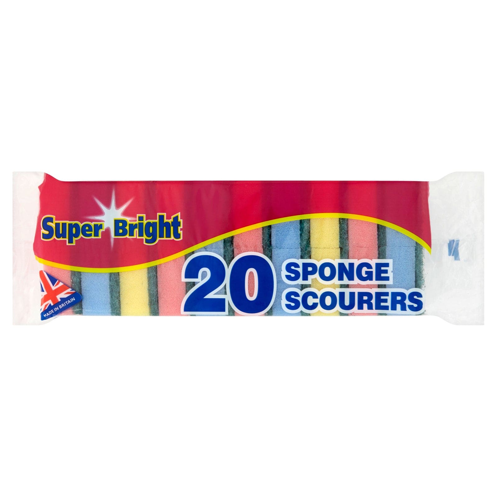 Super Bright Sponge Scourers – cleancrate.co.uk
