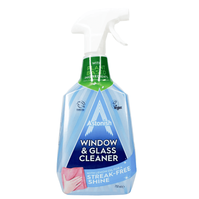 Astonish 750ml Window & Glass Cleaner Spray – cleancrate.co.uk